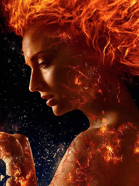 Dark Phoenix Jean Grey Sophie Turner Phoenix Force Hd Phone Wallpaper
