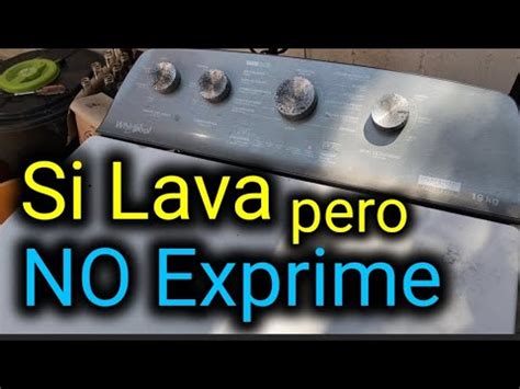 Lavadora Whirlpool Xpert System No EXPRIME YouTube