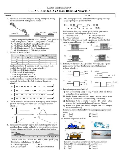Detail Contoh Soal Glb Dan Glbb Kelas 8 Koleksi Nomer 16