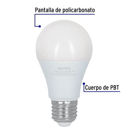 Ficha Tecnica Lámpara LED tipo bulbo con 3 niveles de iluminación blíster
