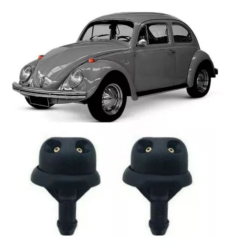Brucutu Esguicho Limpador Parabrisa Vw Fusca Par Parcelamento Sem Juros