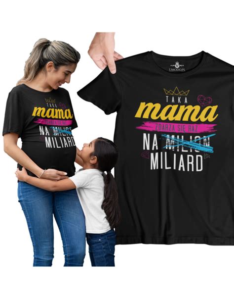 Koszulka prezentowa na dzień mamy Najlepsza mama na świecie