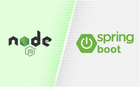 nodejs vs spring boot