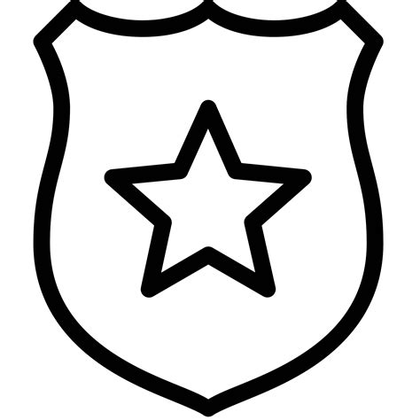 Police Badge Icon Png Free Icons Library