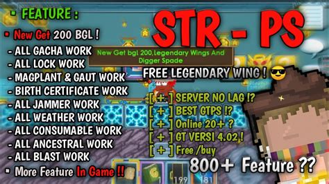 FREE ROLE UNLI Growtopia Private Server Terbaru GT 4 02 NEW