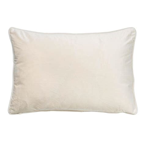 Dutch Decor FINN Kussenhoes 40x60 Cm Velvet Effen Kleur Snow