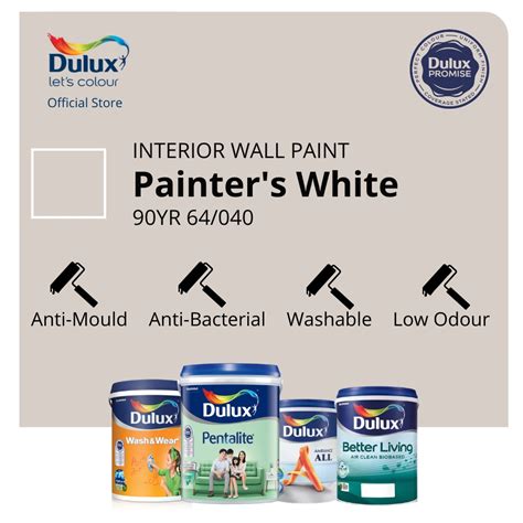 Dulux Wall Door Wood Paint Painter S White 90YR 64 040 Ambiance