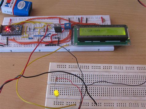 Ammeter Circuit Diagram Using Arduino