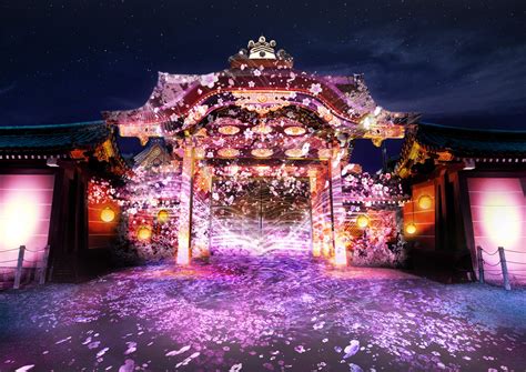 Nijo Castle Light Up Valli Isabelle