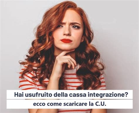 Studio Tomaino Consulenza Del Lavoro Hai Usufruito Della Cassa
