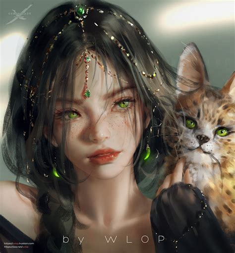 鬼刀CG 漫画 4K 电脑 动漫 高清 壁纸 精灵 天使 风铃公主 短发女孩 海琴烟 云娜