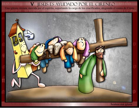 CLASE DE RELIGIÓN VIA CRUCIS DIBUJOS FANO COLOR