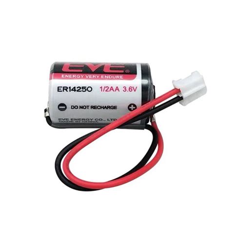 Pcs Eve Er Aa V Ls Battery With Plug Ebay