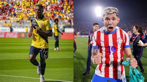 Ecuador vs Paraguay en vivo Cuándo jugaron horario canales TV y