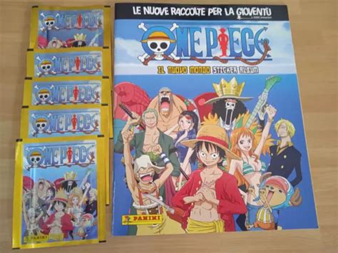 One Piece Il Nuovo Mondo Sticker Album Bustine Panini Eur