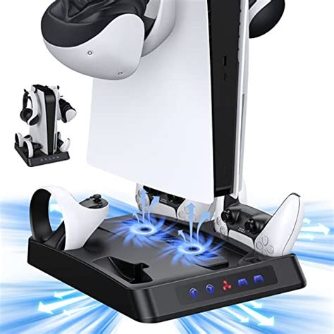 Younik Support Vertical PS 5 Avec Station De Refroidissement Et Station