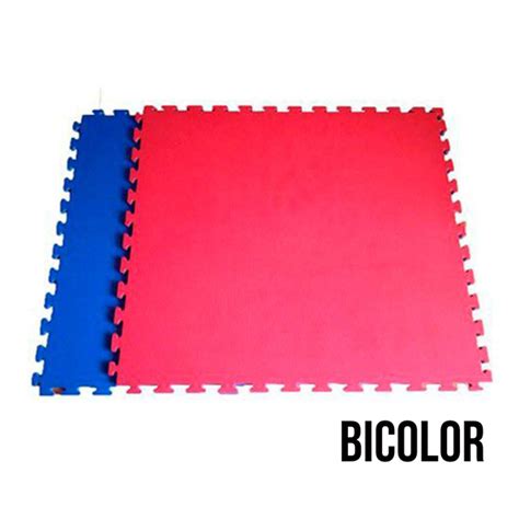 Pisos Goma Eva Encastrable Bicolor
