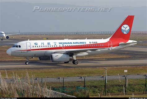 B 6419 Sichuan Airlines Airbus A319 133 Photo By BCG554 ID 1227433
