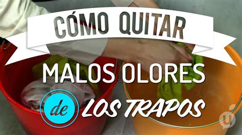 Cómo quitar el mal olor a los trapos Eliminar el mal olor de trapos