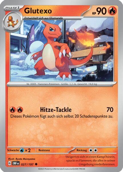 Pokémon Obsidianflammen Kartenliste und Kartengalerie PokeZentrum