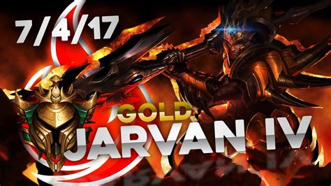 Jarvan Iv Vs Kayn Na Gold Jungler Patch B Youtube