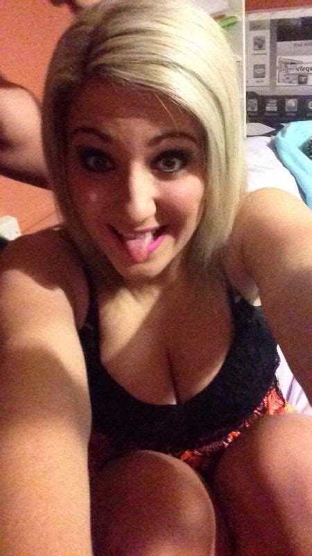 Busty College Babe Selfies
