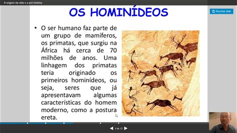 Capítulo 14 OS PRIMEIROS PASSOS DA HUMANIDADE 1ºANO YouTube