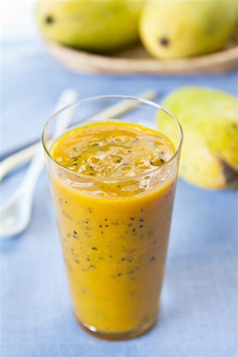 Mango And Passion Fruit Smoothie Mummypages Uk