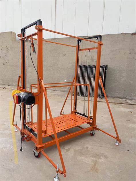 Electric Lifting Scaffold Drive Mode Steel Mobile Scissor Lift Tables