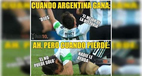 Argentina Vs Brasil Mejores Memes Del Triunfo Albiceleste Con La