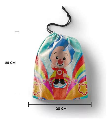 Morralitos Dulceros Payaso Plim Plim Para Fiesta Infantil En