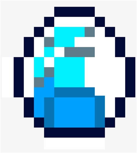Minecraft Pixel Art Diamond Armor