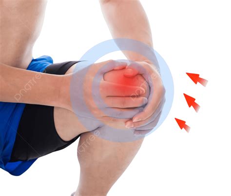 Knee Pain Male Uncomfortable Joint Knee Pain Male PNG Transparent