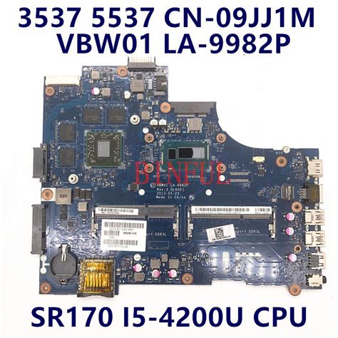 CN 09JJ1M 09JJ1M 9JJ1M For DELL INSPIRON 3537 5537 Laptop Motherboard