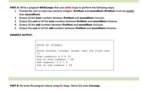 Answered PART A Write A Program WhileLoops That Bartleby