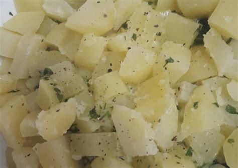 Patatas Hervidas Con Perejil Receta De T Mea J Zsa Cookpad