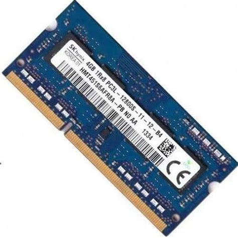SK Hynix 4GB HMT451S6AFR8A PB DDR3 1Rx8 PC3L 12800S Laptop Memory Buy