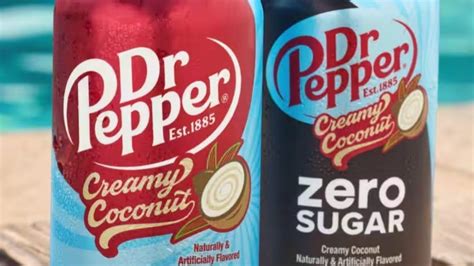 Dr Pepper Reveals New Creamy Coconut Flavor In Time For Summer