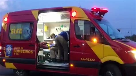 Motociclista Fica Ferido Em Acidente Na Marginal Da BR 277 No Santos