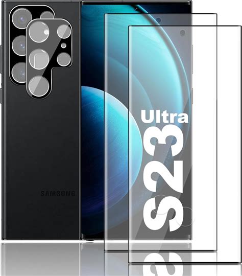 Für Galaxy S23 Ultra PanzerSchutzGlas Schutzfolie 2 Stück 9H Härte