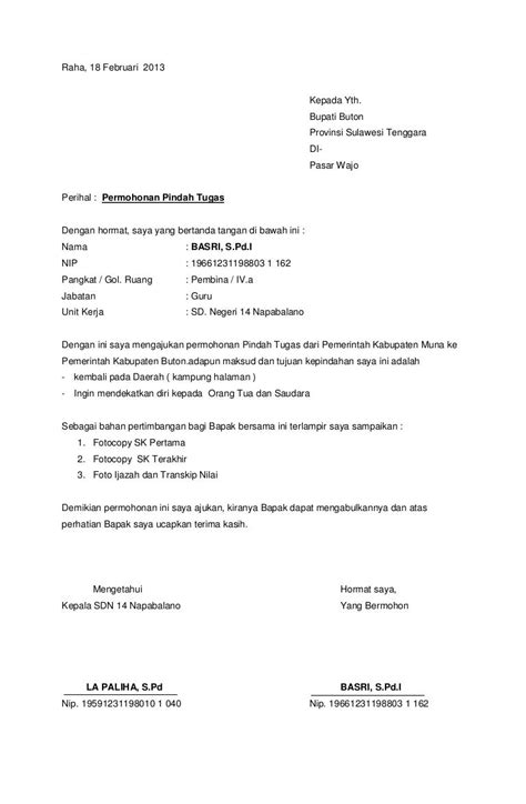 Detail Surat Mutasi Guru Koleksi Nomer 18