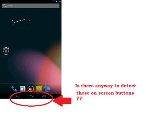 Uibutton How To Determine On Screen Soft Buttons Android Stack Overflow