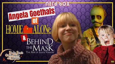 Angela Talks Home Alone Behind The Mask Acting Audio Books Coffee