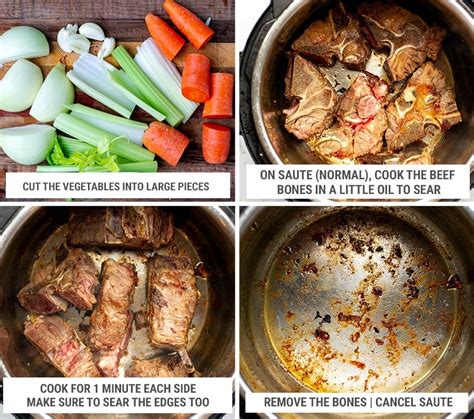 Bone Broth Recipe Beef Instant Pot Dandk Organizer