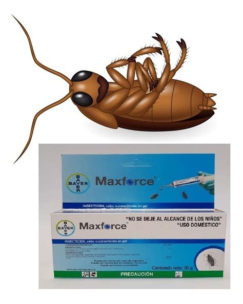 Maxforce Gel Bayer Original Gr Mata Cucarachas Max Force Mercadolibre