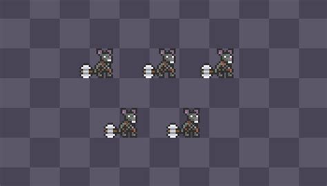 2D Pixel Art Ratfolk Axe Sprites By Elthen S Pixel Art Shop
