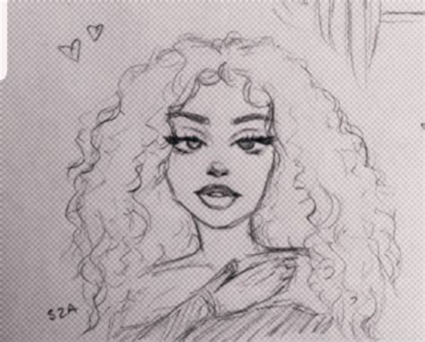 Cute Sketches Girl Drawing Sketches Cartoon Girl Drawing Hand Art