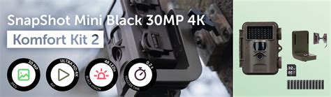 Dörr SnapShot Mini 30MP 4K Komfort Set 2 mit Haltesystem