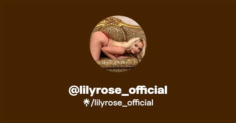 Lilyrose Official Find Lilyrose Official Onlyfans Linktree