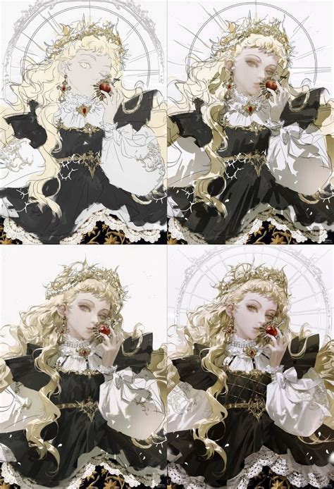 𝐩𝐢𝐥𝐲𝐞𝐨𝐧 on Twitter イラストアート 絵画技法 イラスト